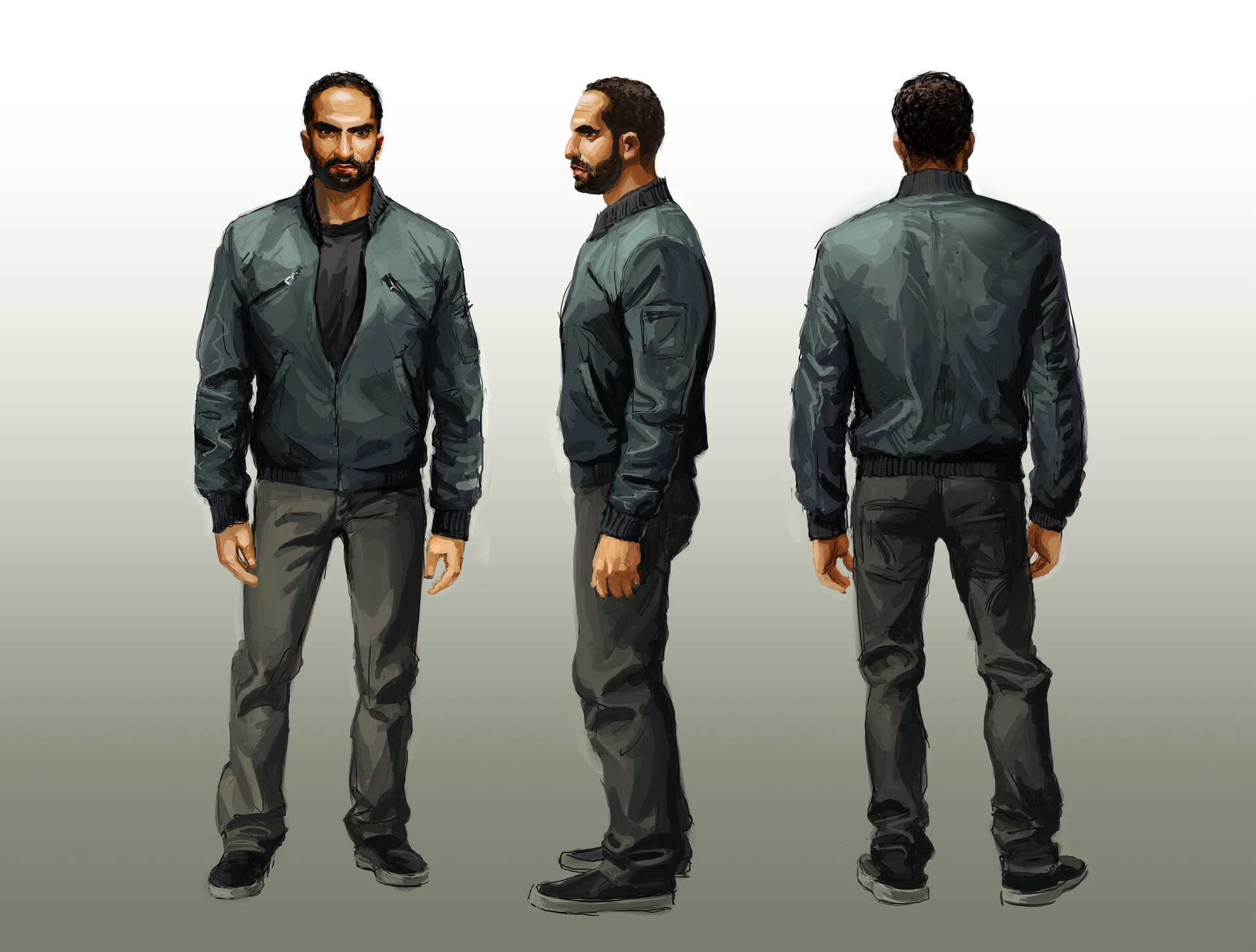 ArtStation - Character - Gang Driver