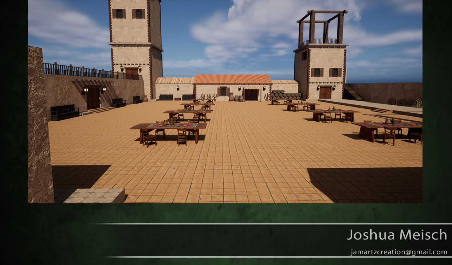 Joshua Meisch - The Spanish Courtyard