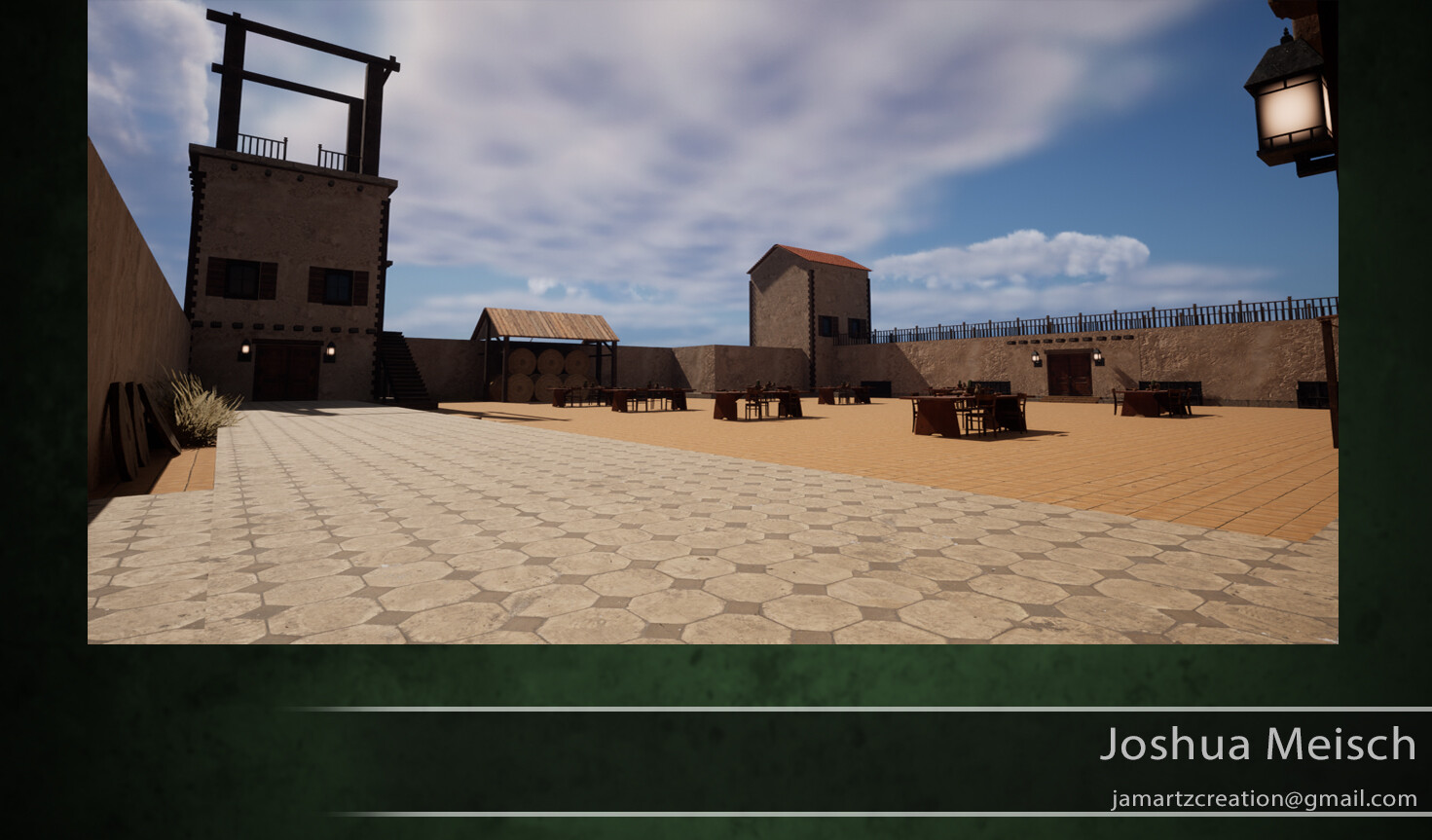 Joshua Meisch - The Spanish Courtyard