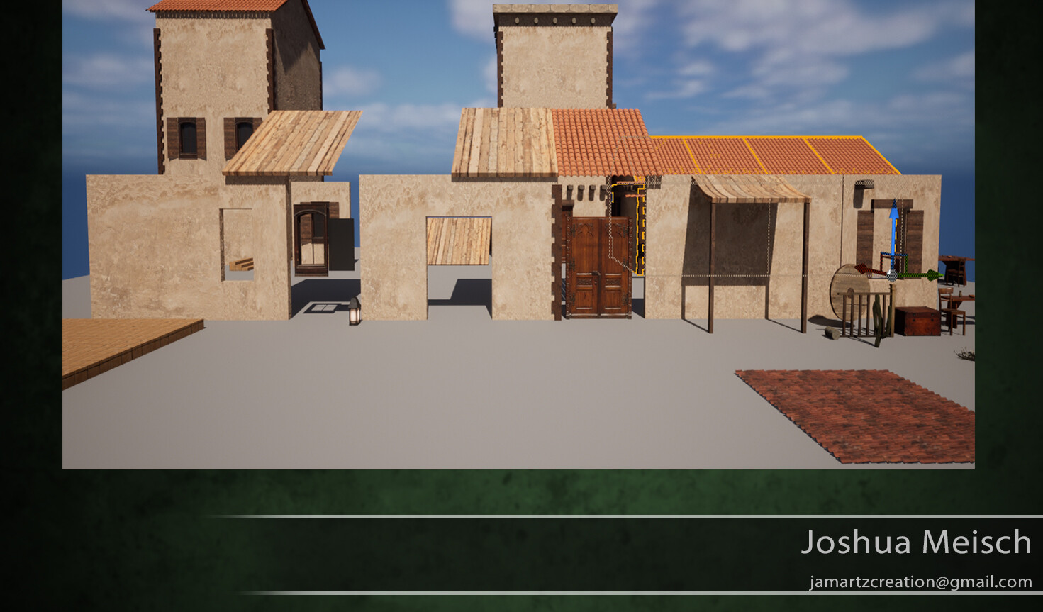 Joshua Meisch - The Spanish Courtyard