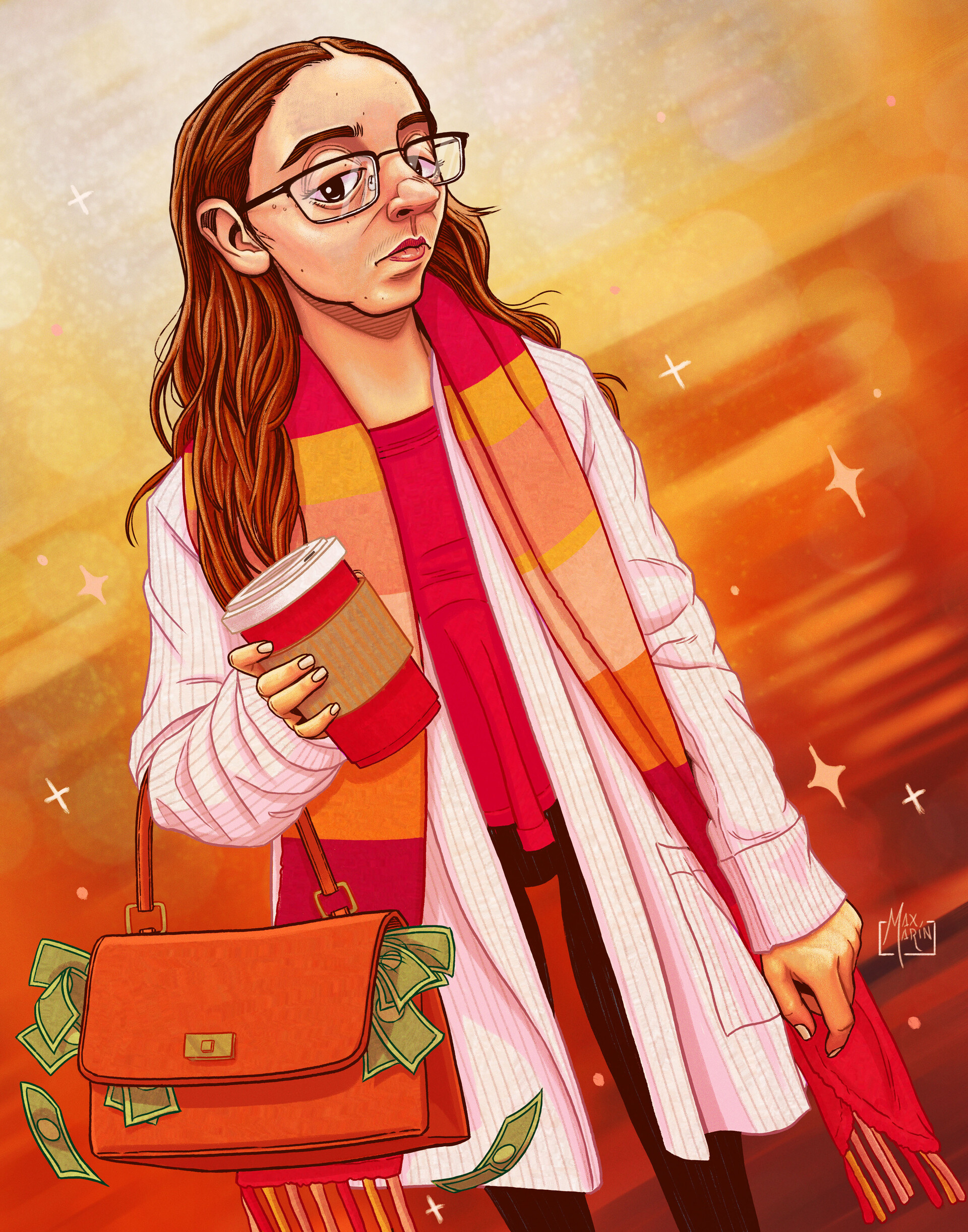 ArtStation - Caroline Ellison ~ SBF Lover