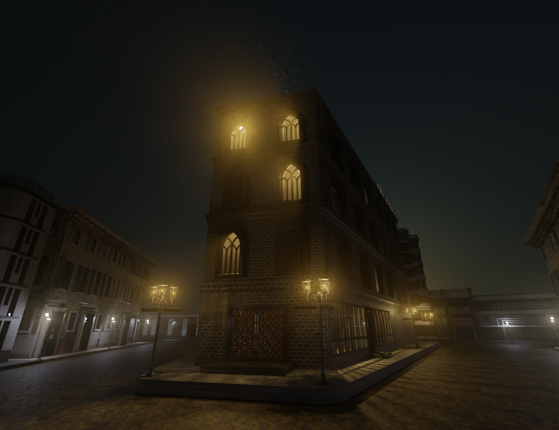 ArtStation - Building Scape