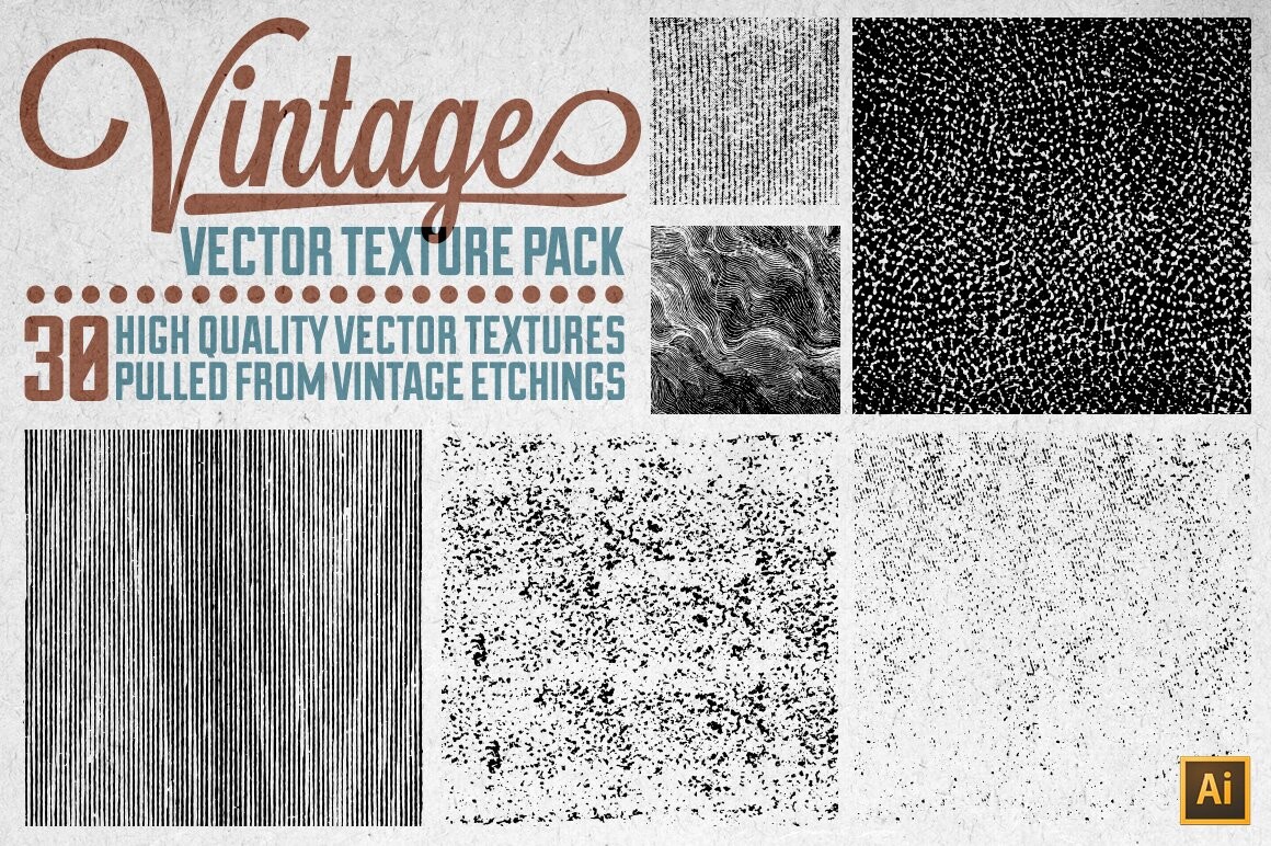 ArtStation - Vintage Vector Texture Pack