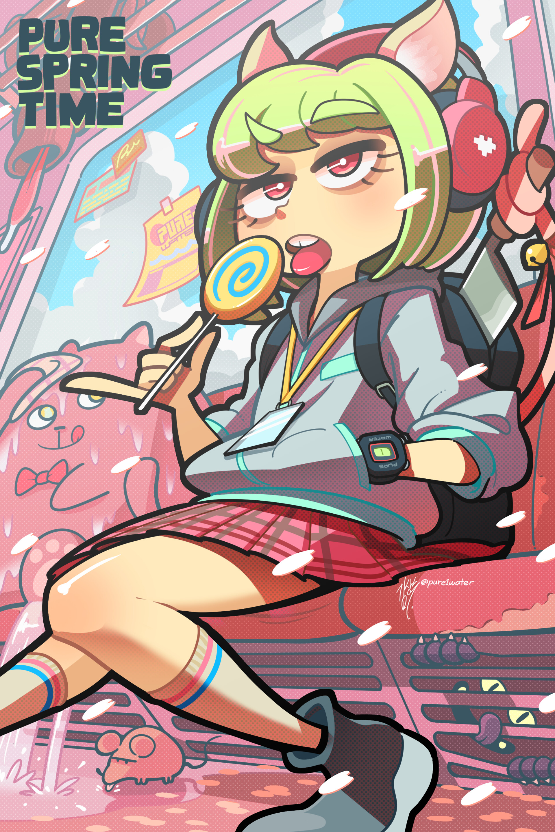 ArtStation - Pure Spring Time