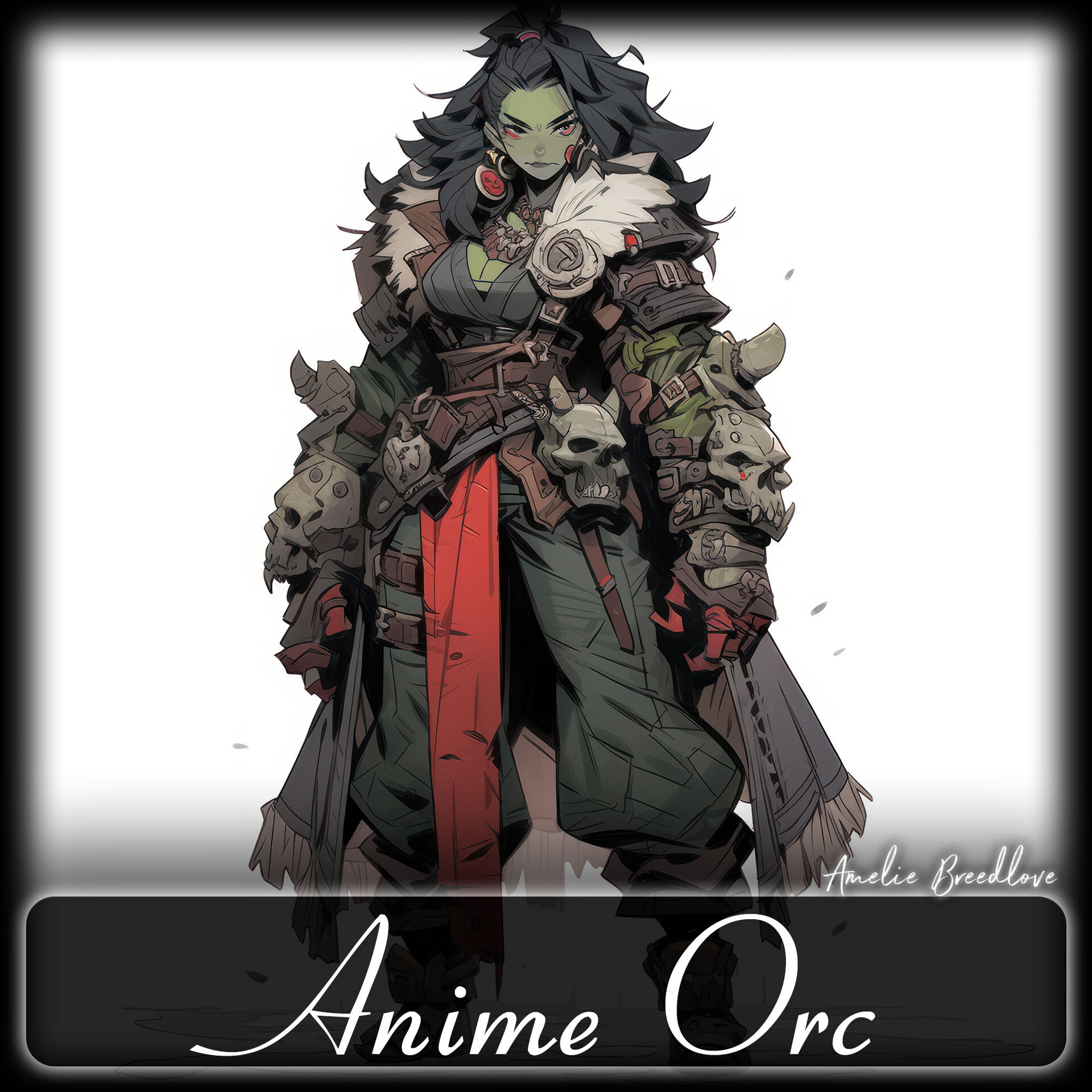 ArtStation - 200 Anime Orc (Full Body) Reference Pack | 4K | v.38