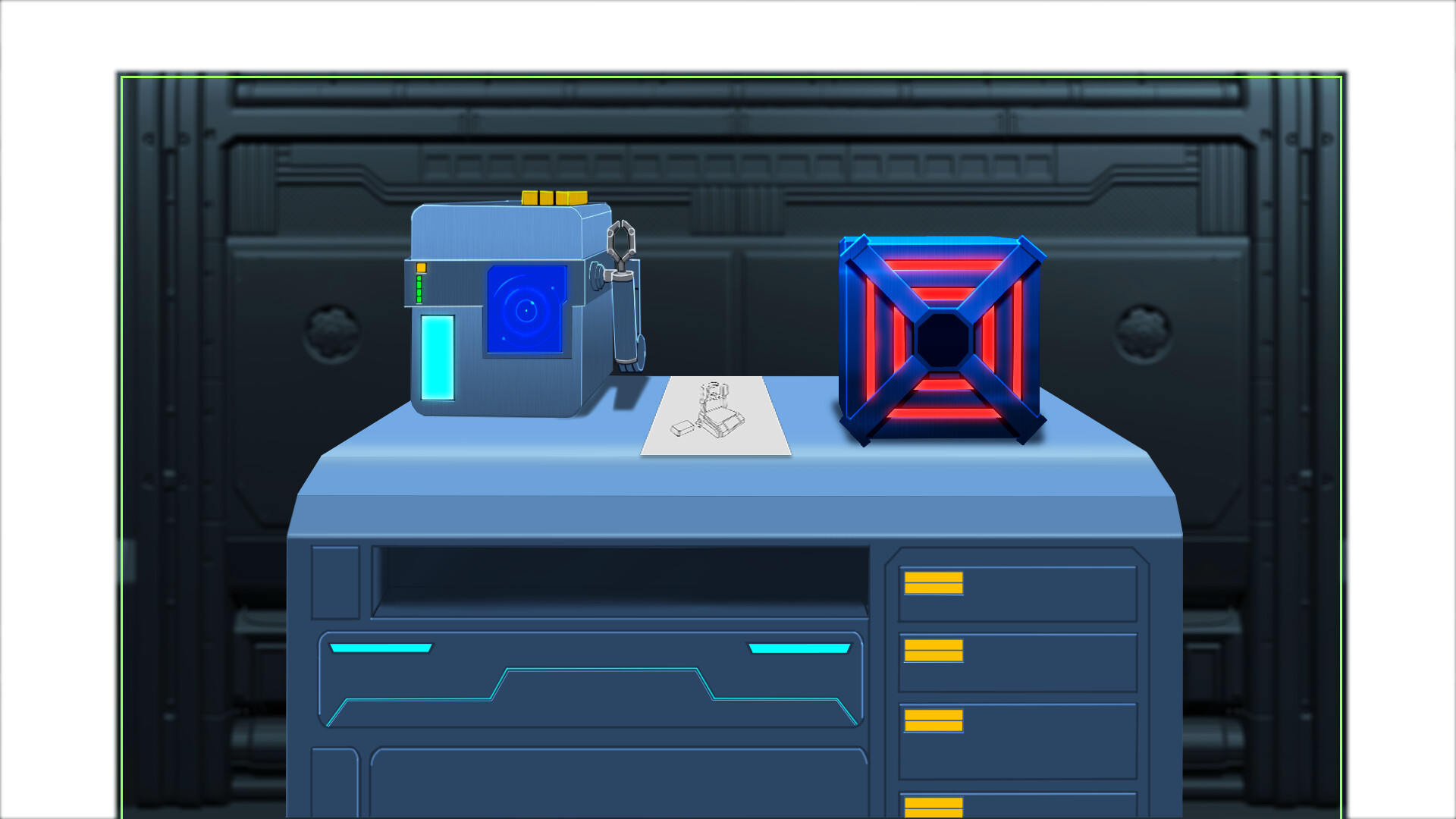 ArtStation - Workbench Pop-up Game art