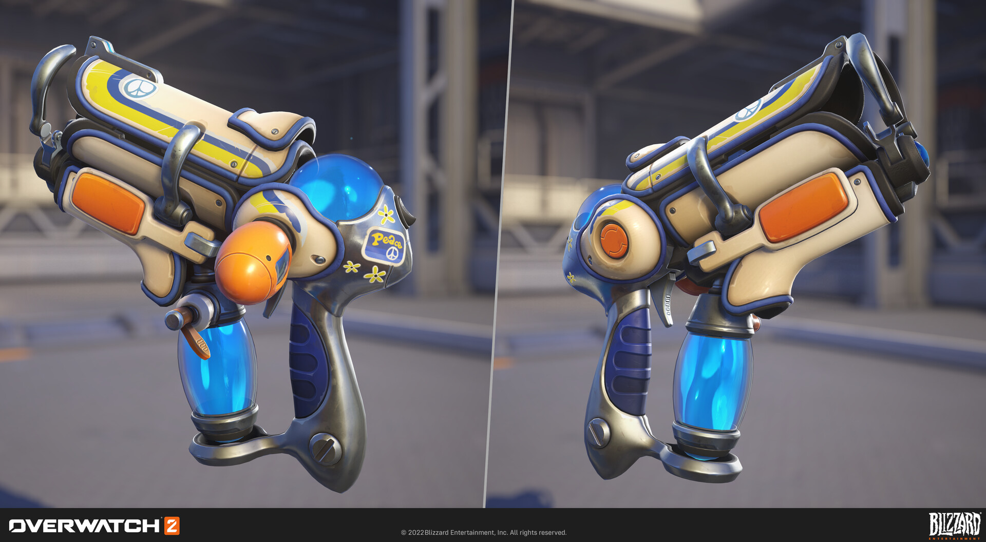 RABCAT GAME ART - OVERWATCH 2 - Mei 'Flower Child'