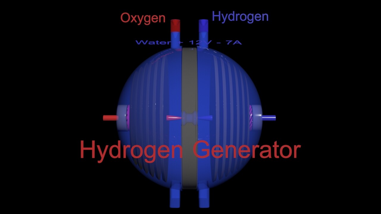 ArtStation - Hydrogen Generator Design - Concept