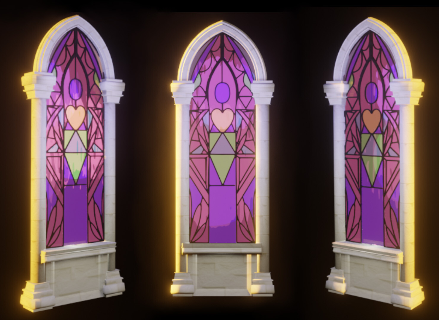 ArtStation - Cathedral window