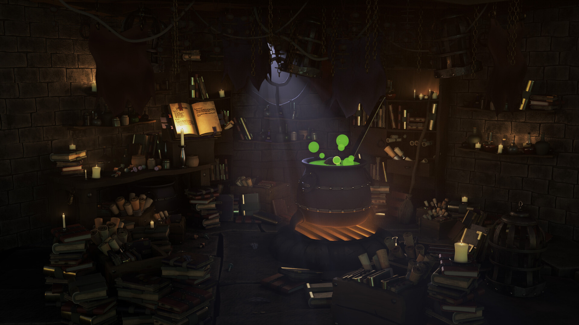 ArtStation - Witch Cave