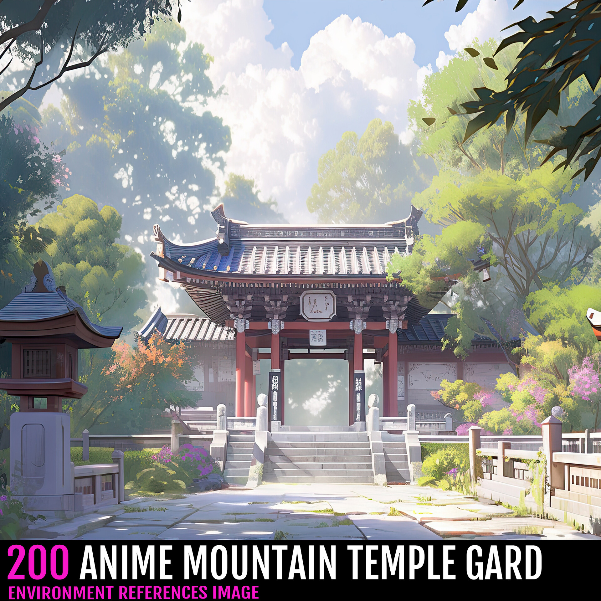 Isabelle ¥¥ - 200 ANIME MOUNTAIN TEMPLE GARD / 4K