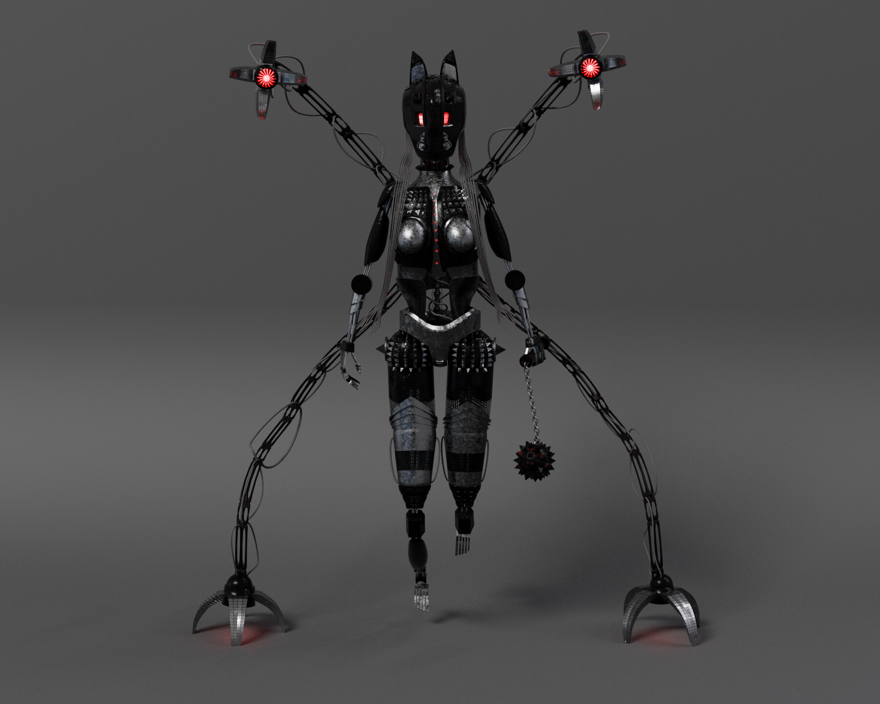 ArtStation - Robotic catwoman