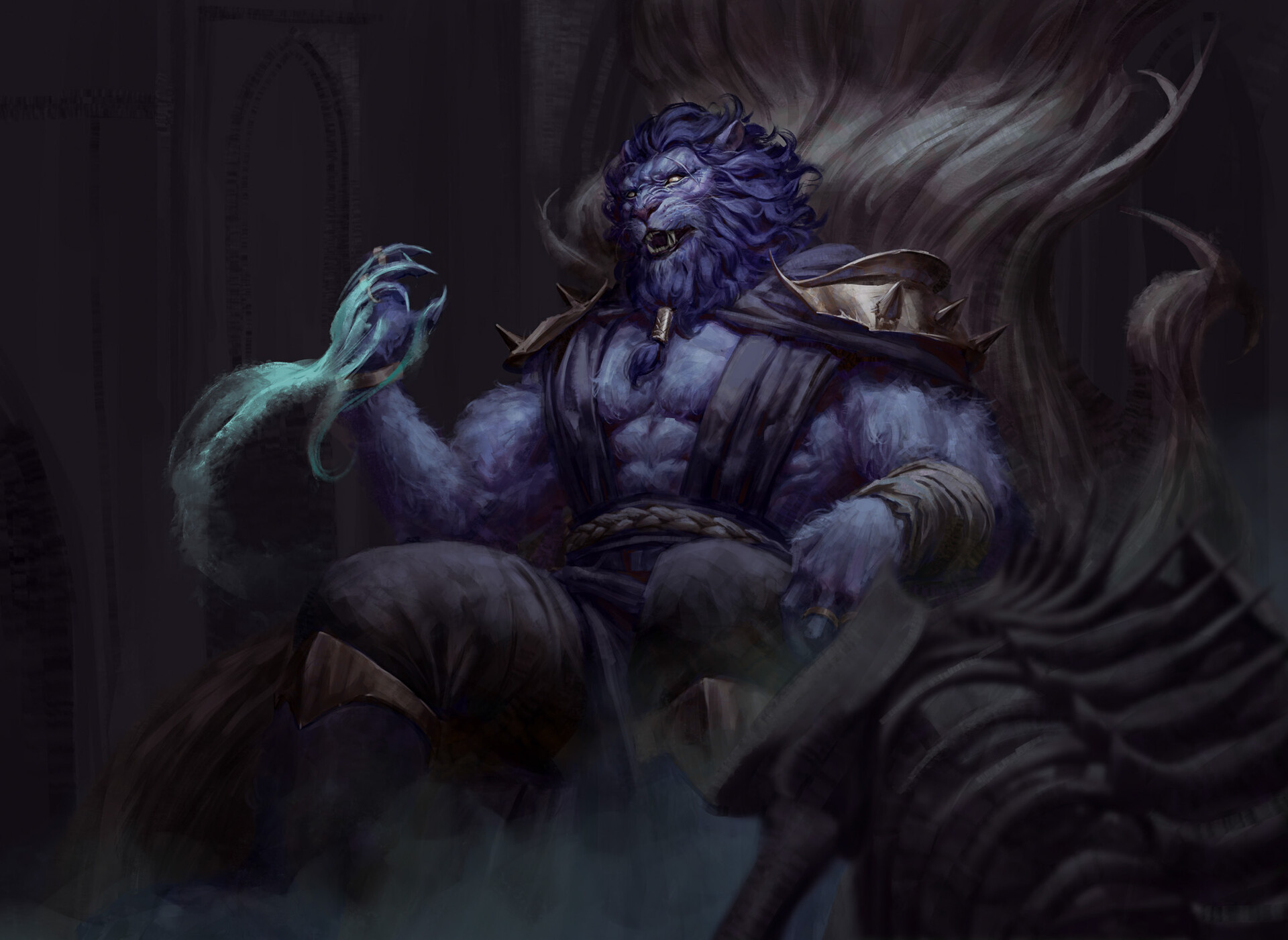 ArtStation - Leonin Warlock