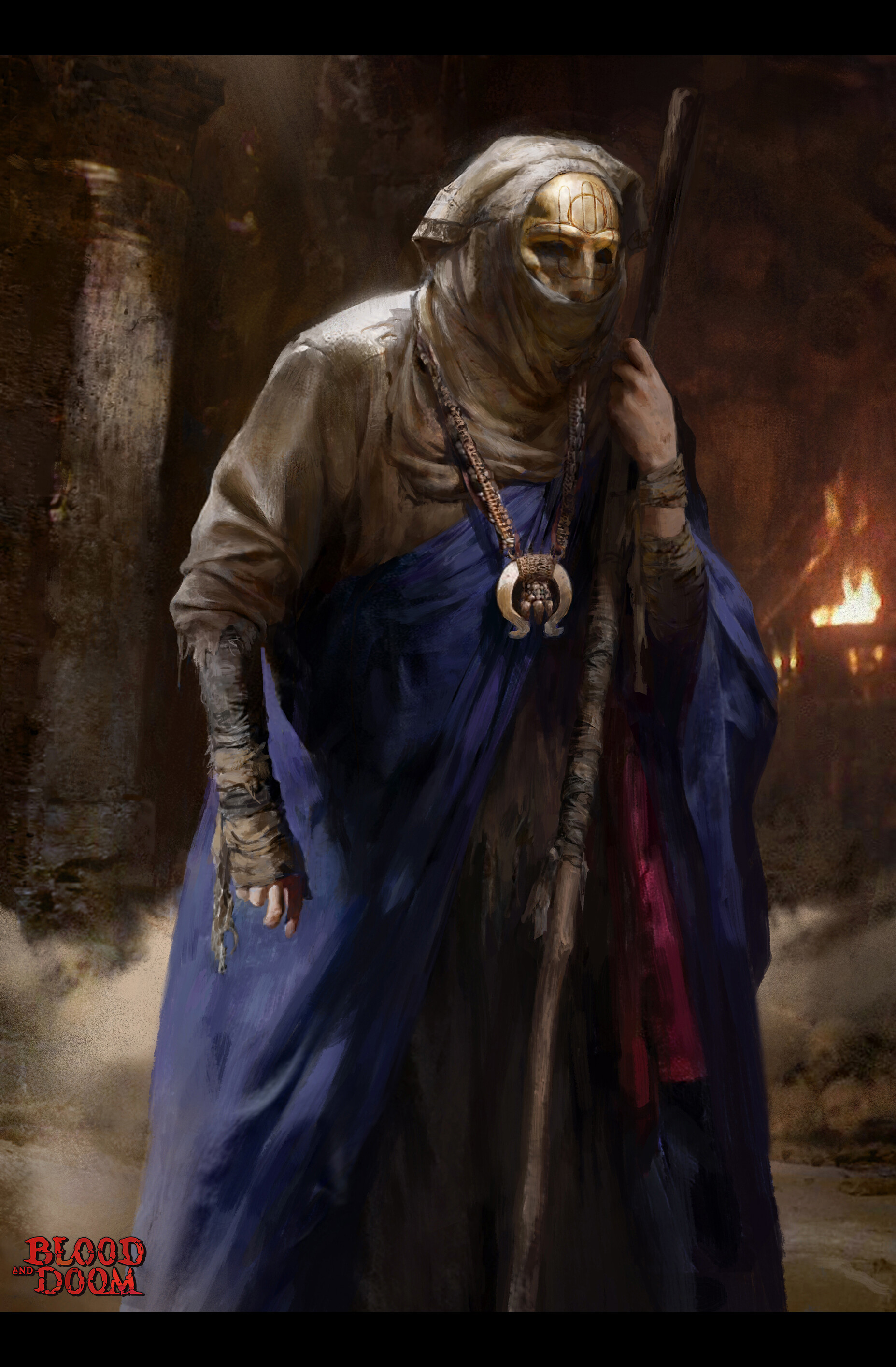 ArtStation - Cultist of the 'Masks of Hua'Thyr'