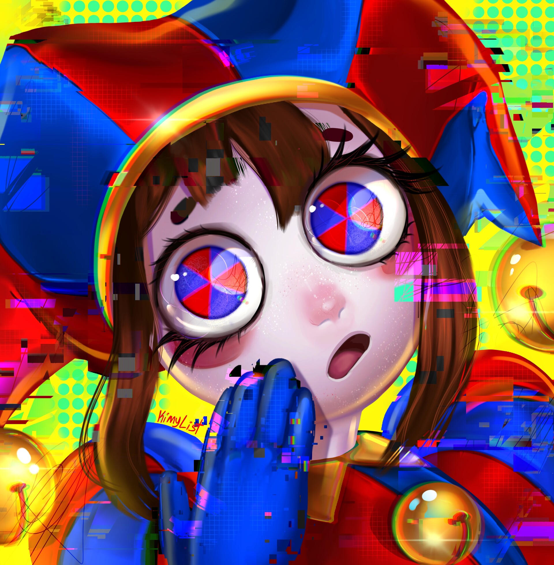 ArtStation - Ponmi digital circus