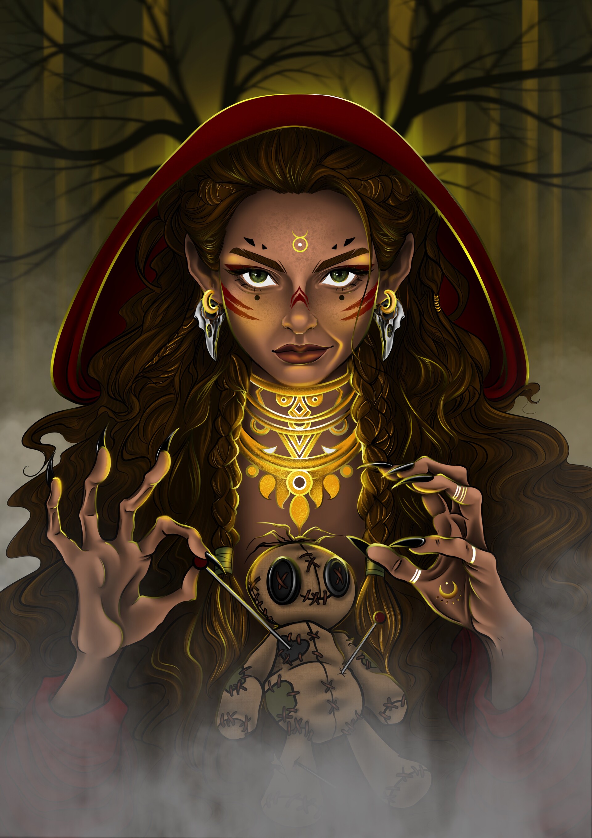 ArtStation - Voodoo Witch