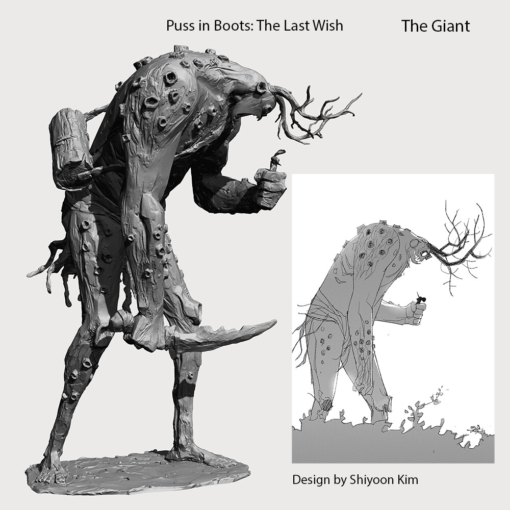 ArtStation - Puss and Boots: The Last Wish - The Giant