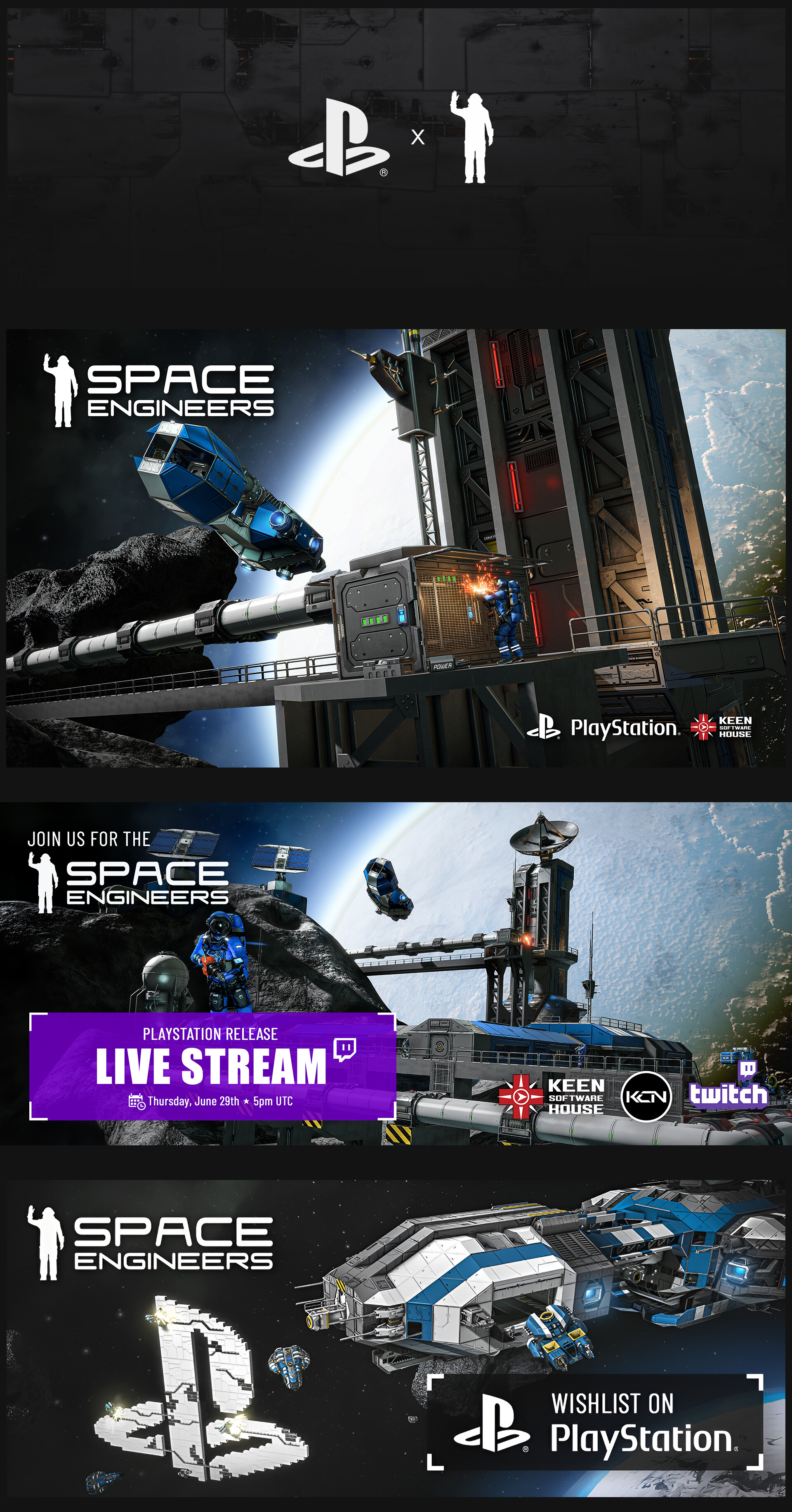 ArtStation - SpaceEngineers x PlayStation