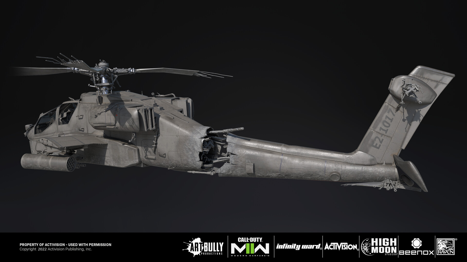 Dom DiGirolamo - Call of Duty Modern Warfare 2 - Destroyed Apache