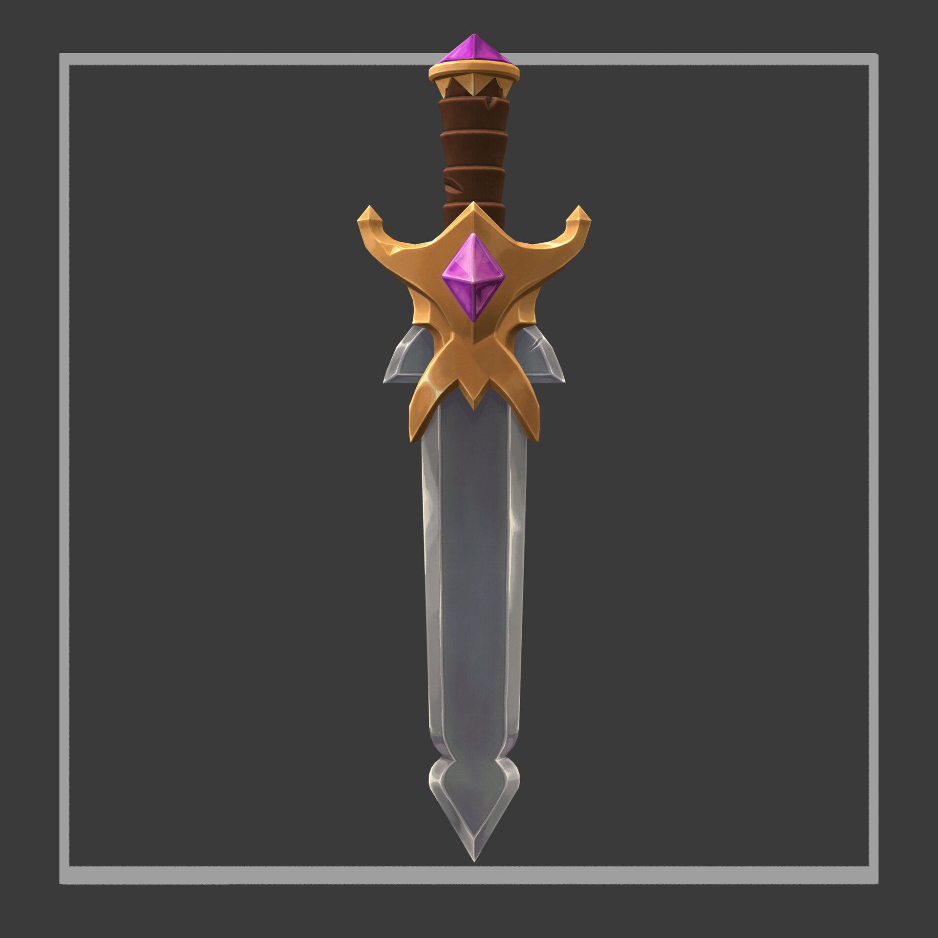 ArtStation - Sword 1 Stylized Prop