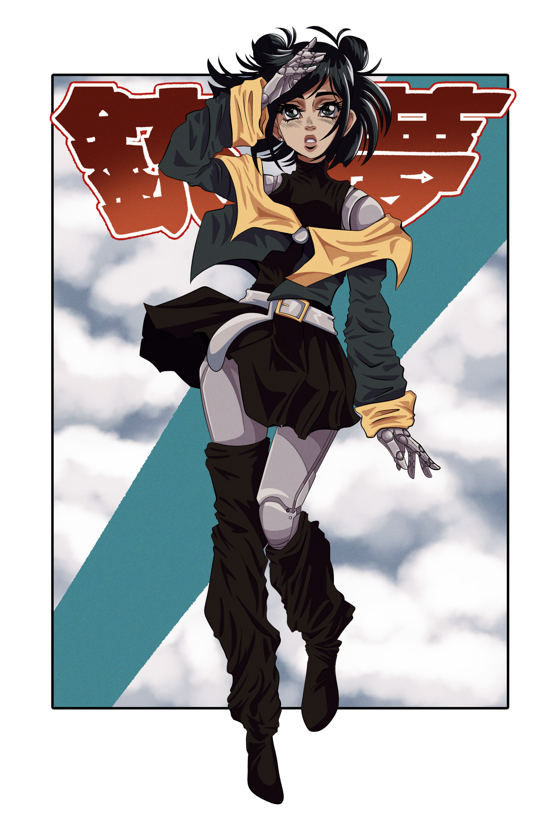 Artstation Oddity Battle Angel Alita Ova Style