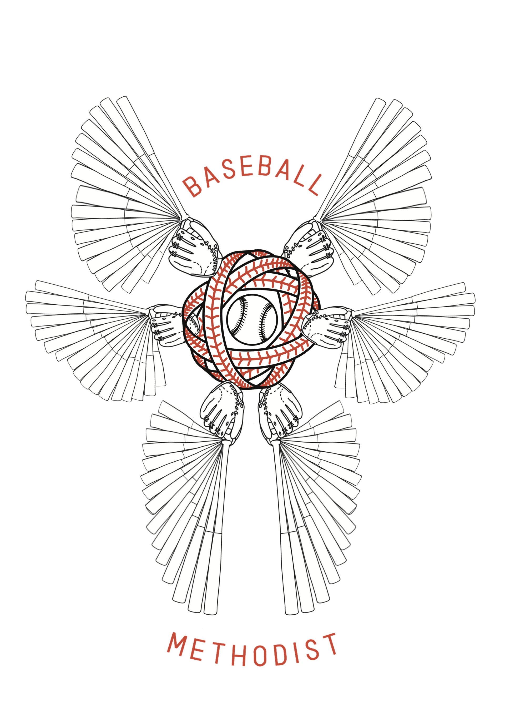 ArtStation - Baseball Methodist Band Logo