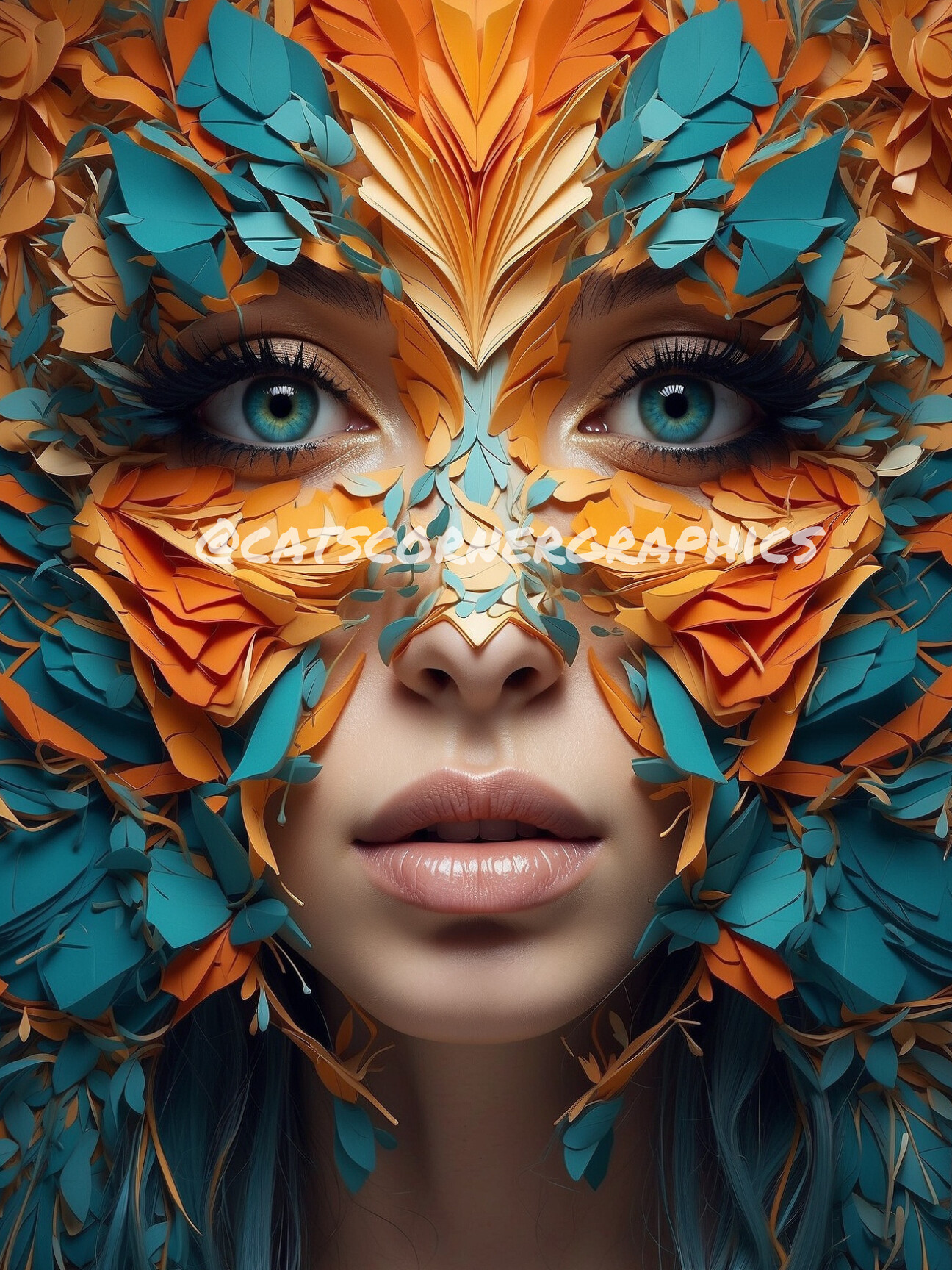 ArtStation - Paper Mache Lady