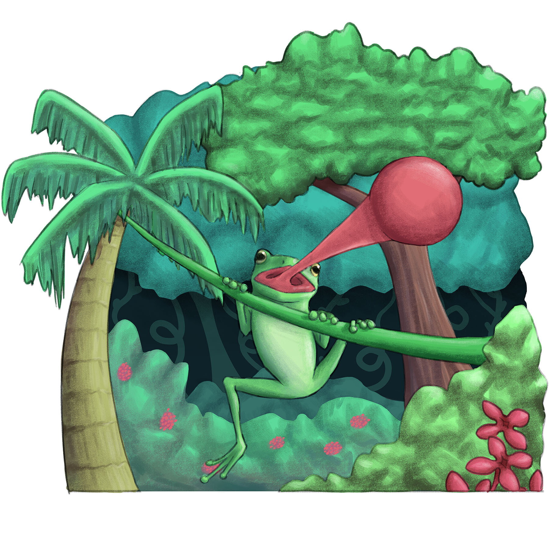 ArtStation - Frog Display