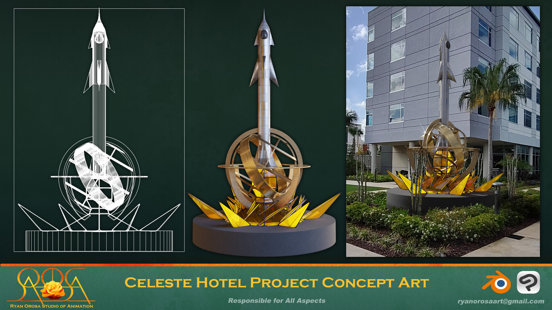 ArtStation - Celeste Hotel Project Concept Art