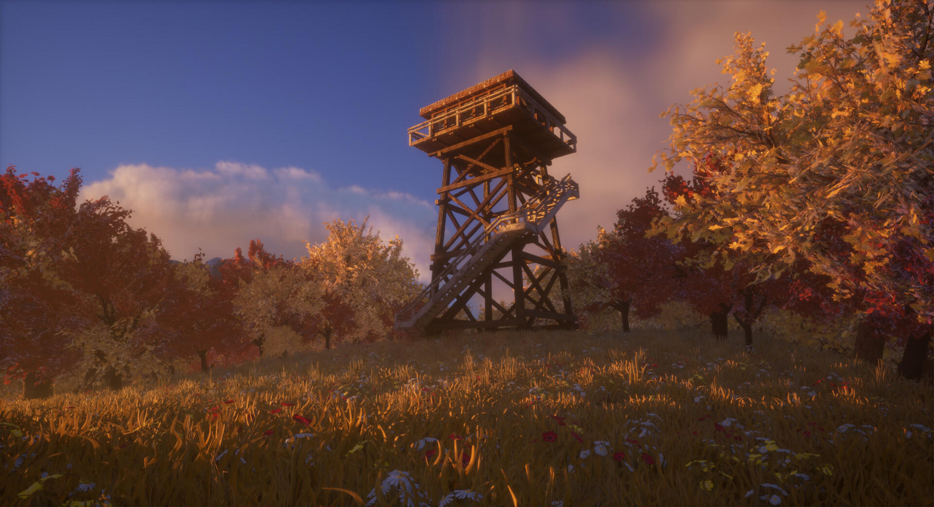 ArtStation - FireWatch - Deciduous Forrest