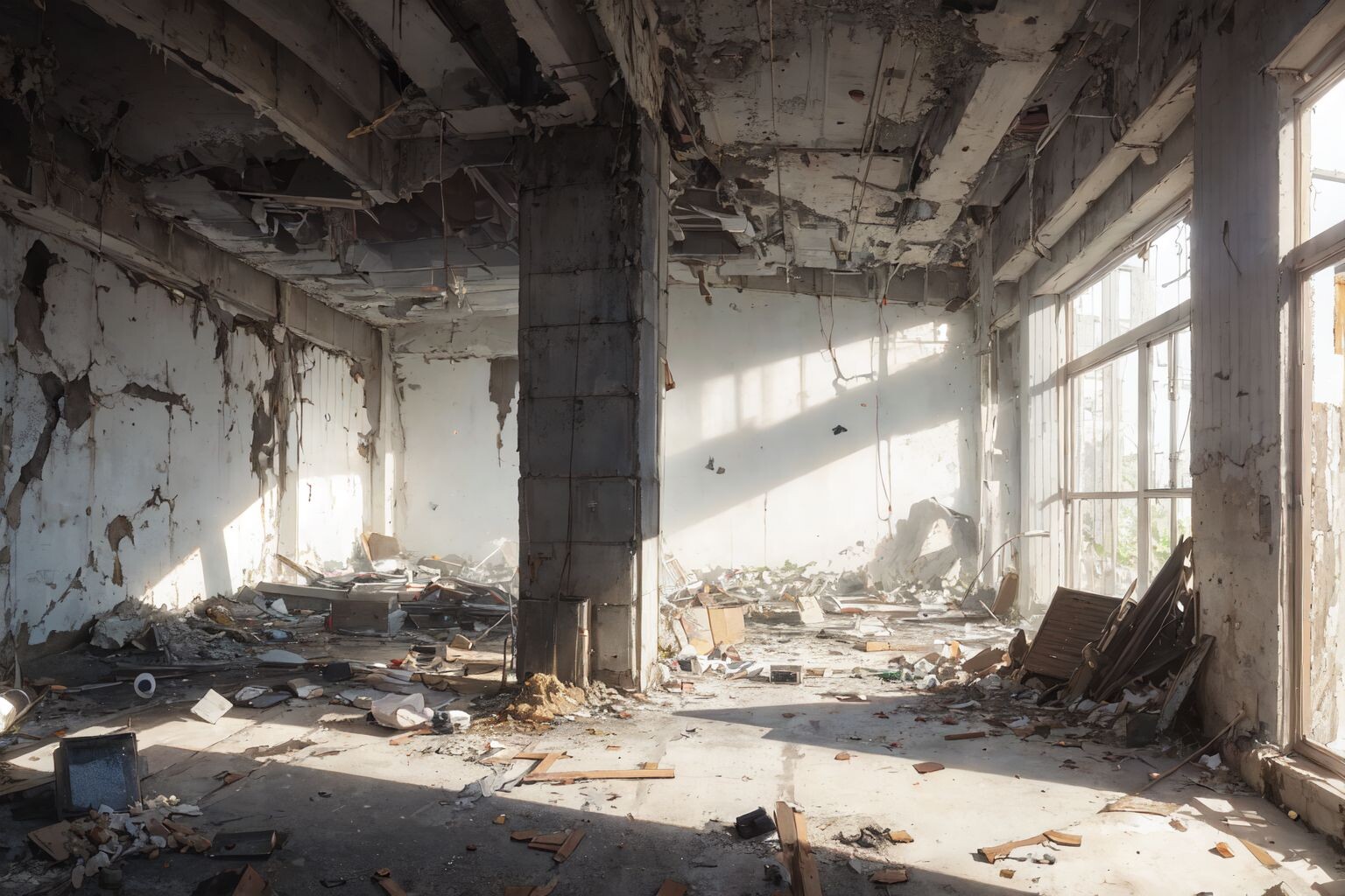 4K Anime Reference Art for Artists and Enthusiasts - 248 Destroyed City ...