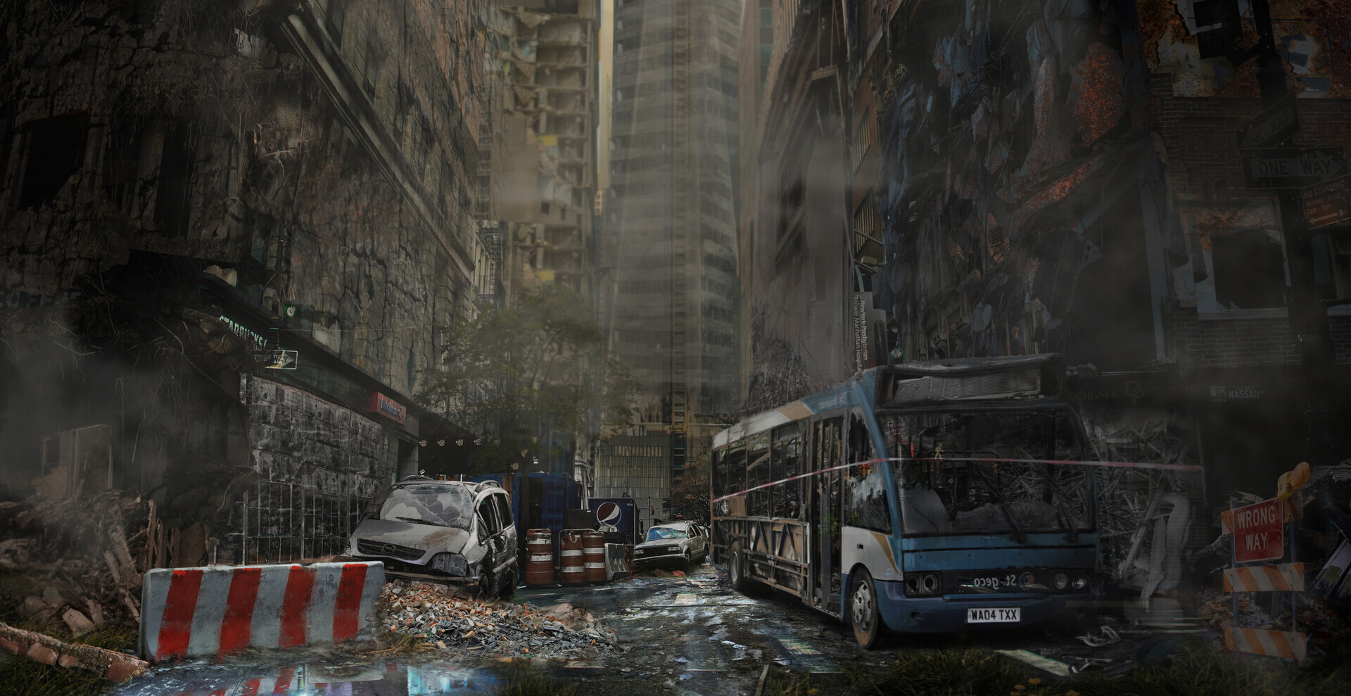 ArtStation - destroy city