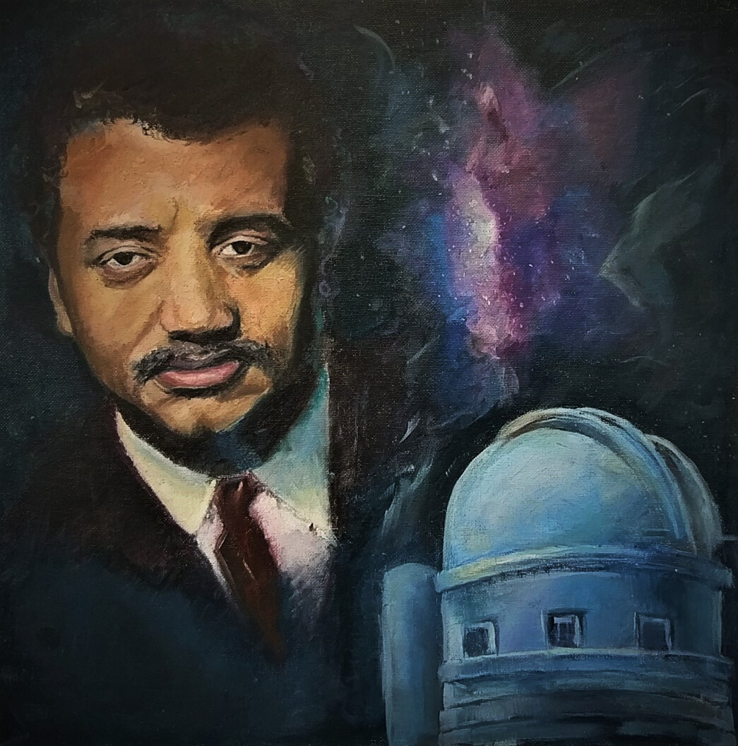 ArtStation - Neil deGrasse Tyson Portrait