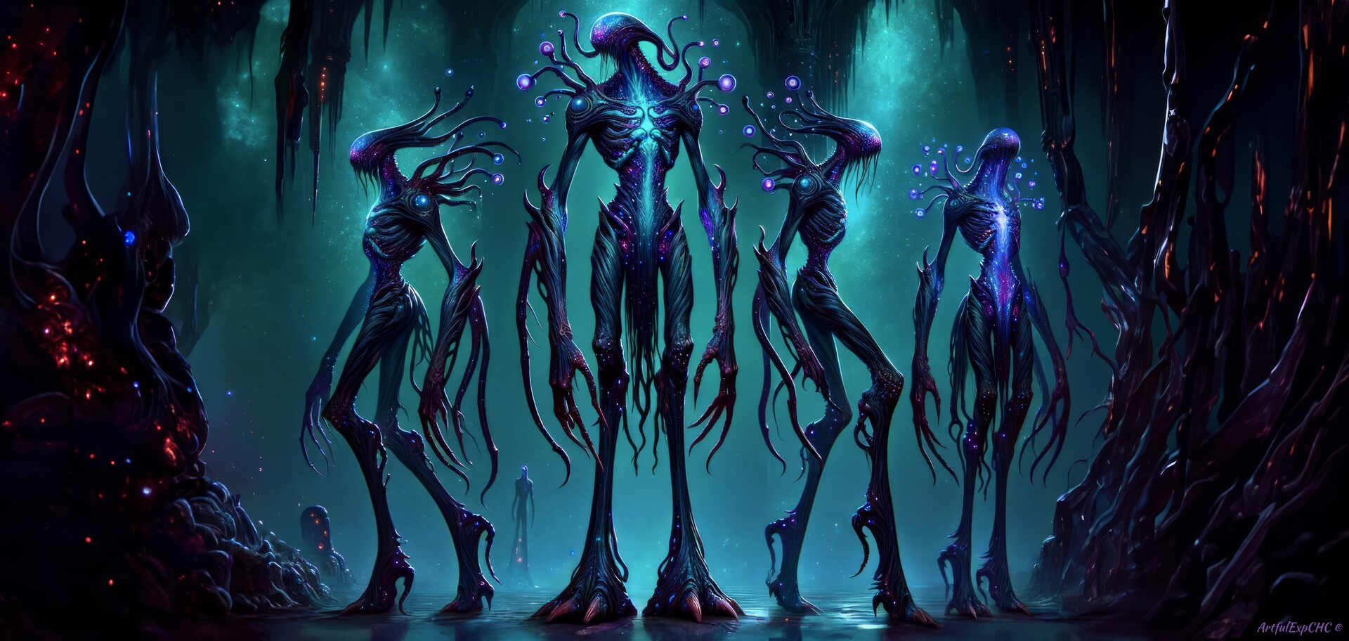 ArtStation - The Abyssal Harbinger 👾