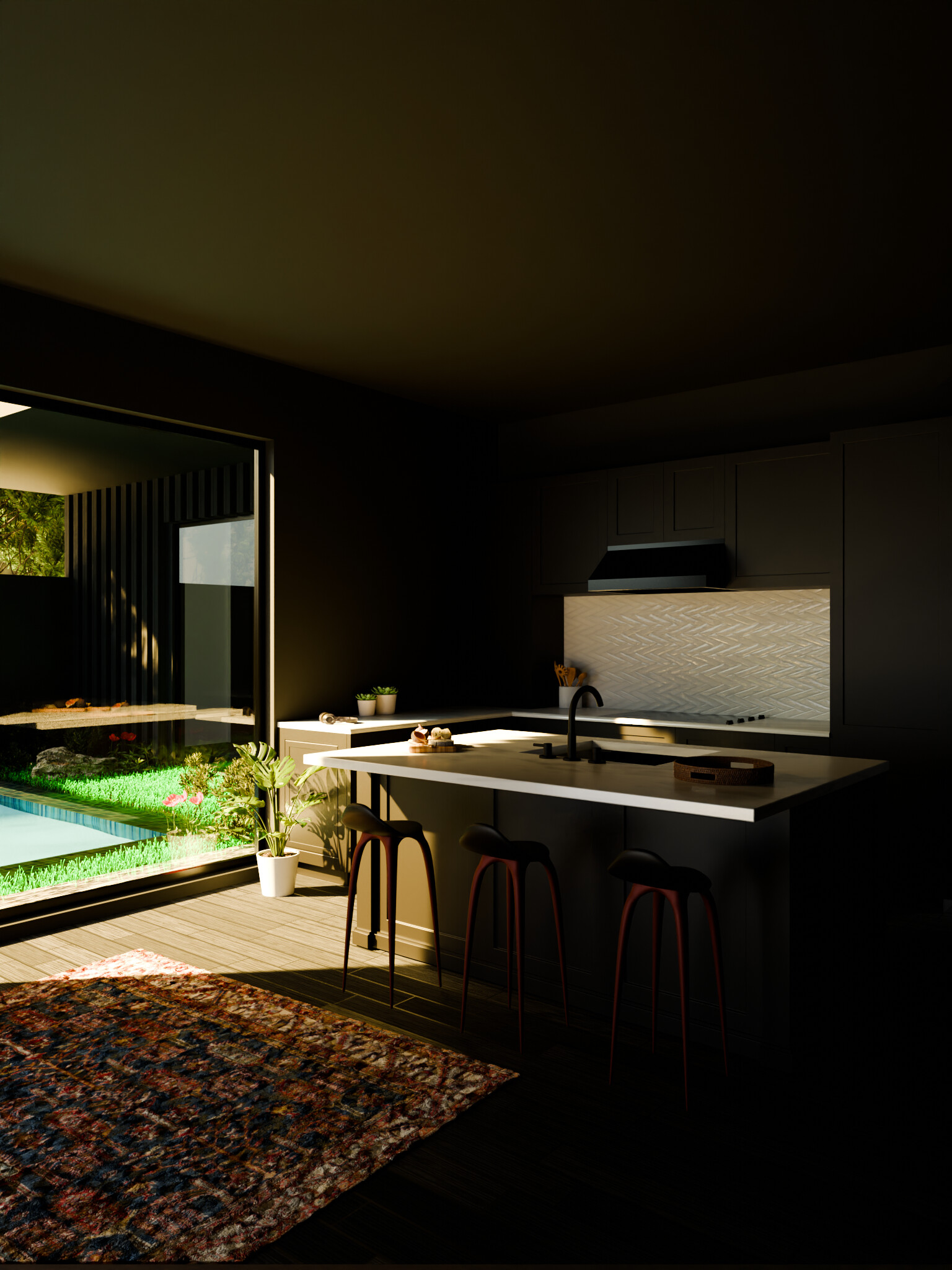 ArtStation - Kitchen Visualization