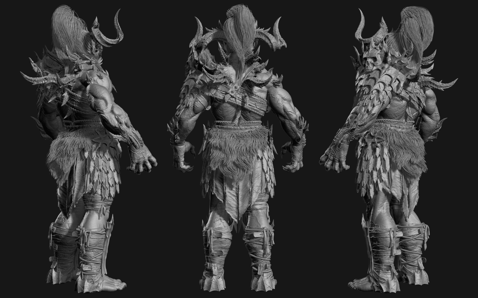 Kamil Bigos - Character Artist - Orc, Born Of Demonic Corruption