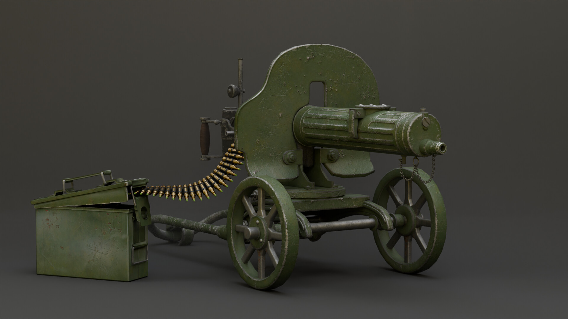 ArtStation - Maxim Rifle