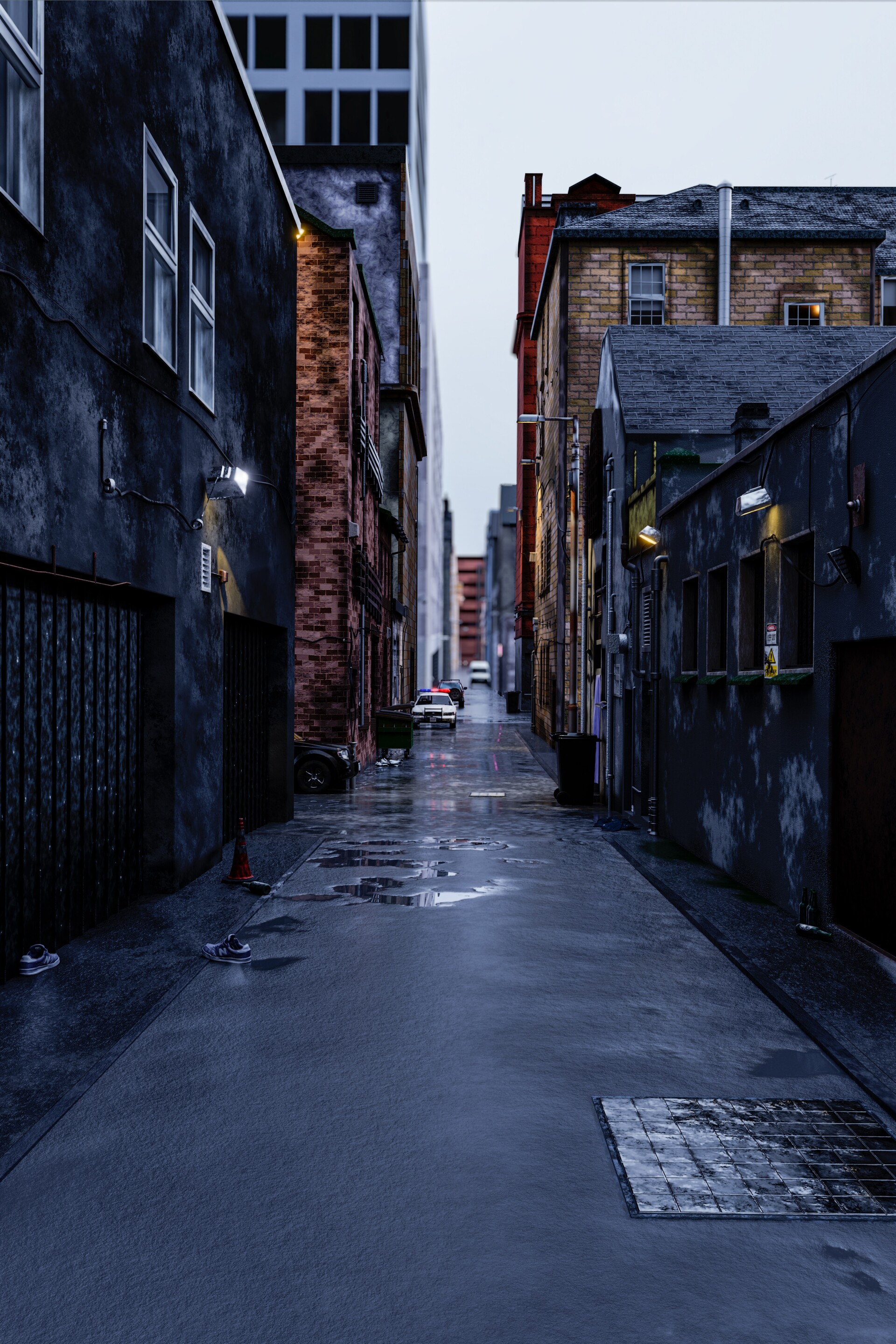 ArtStation - Street Scene