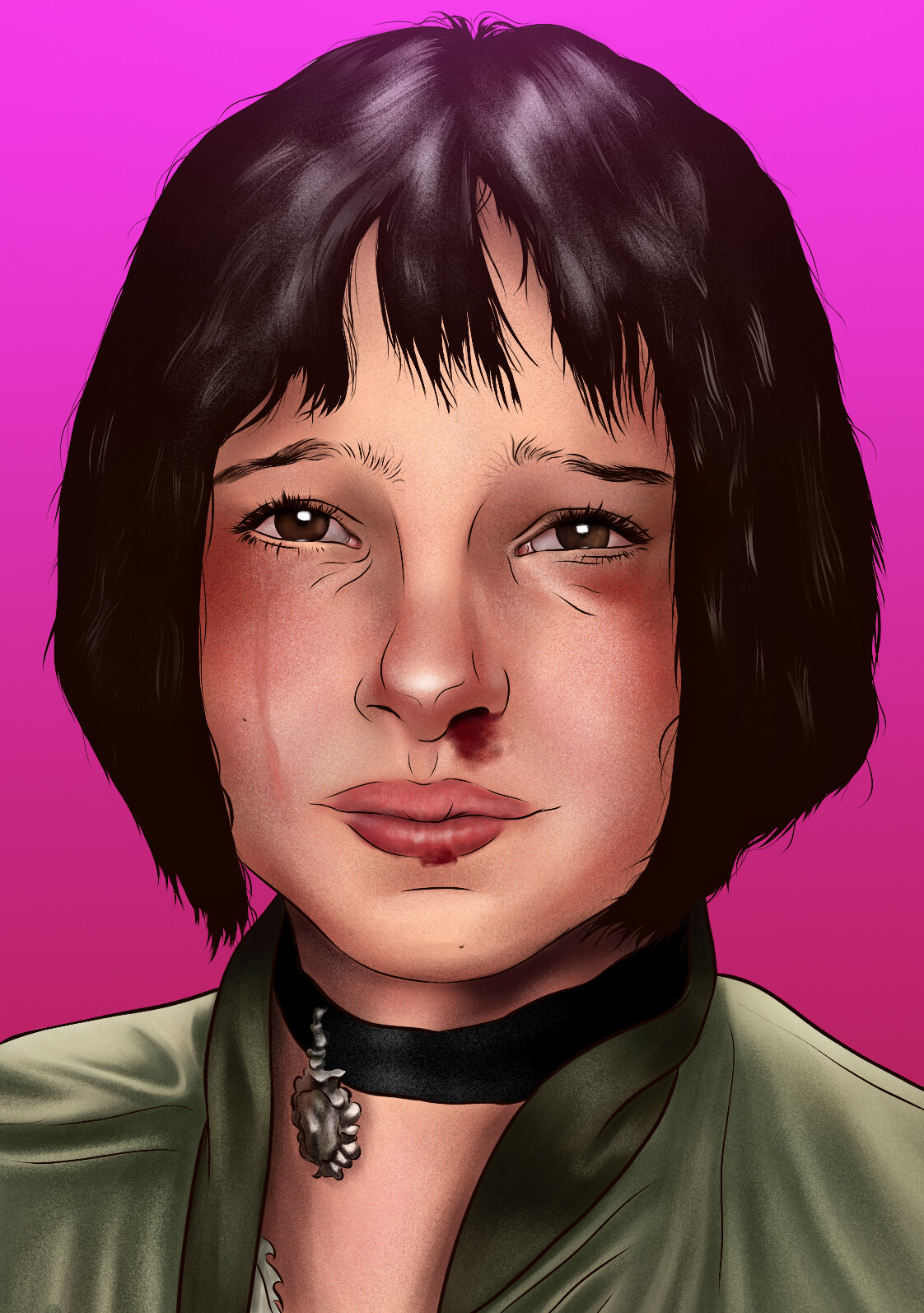 ArtStation - Léon: The Professional - Portrait Illustration
