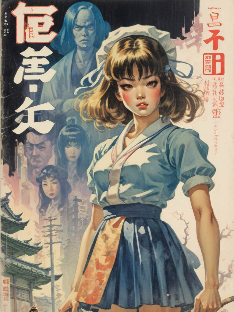 ArtStation - Vintage Japanese Comics