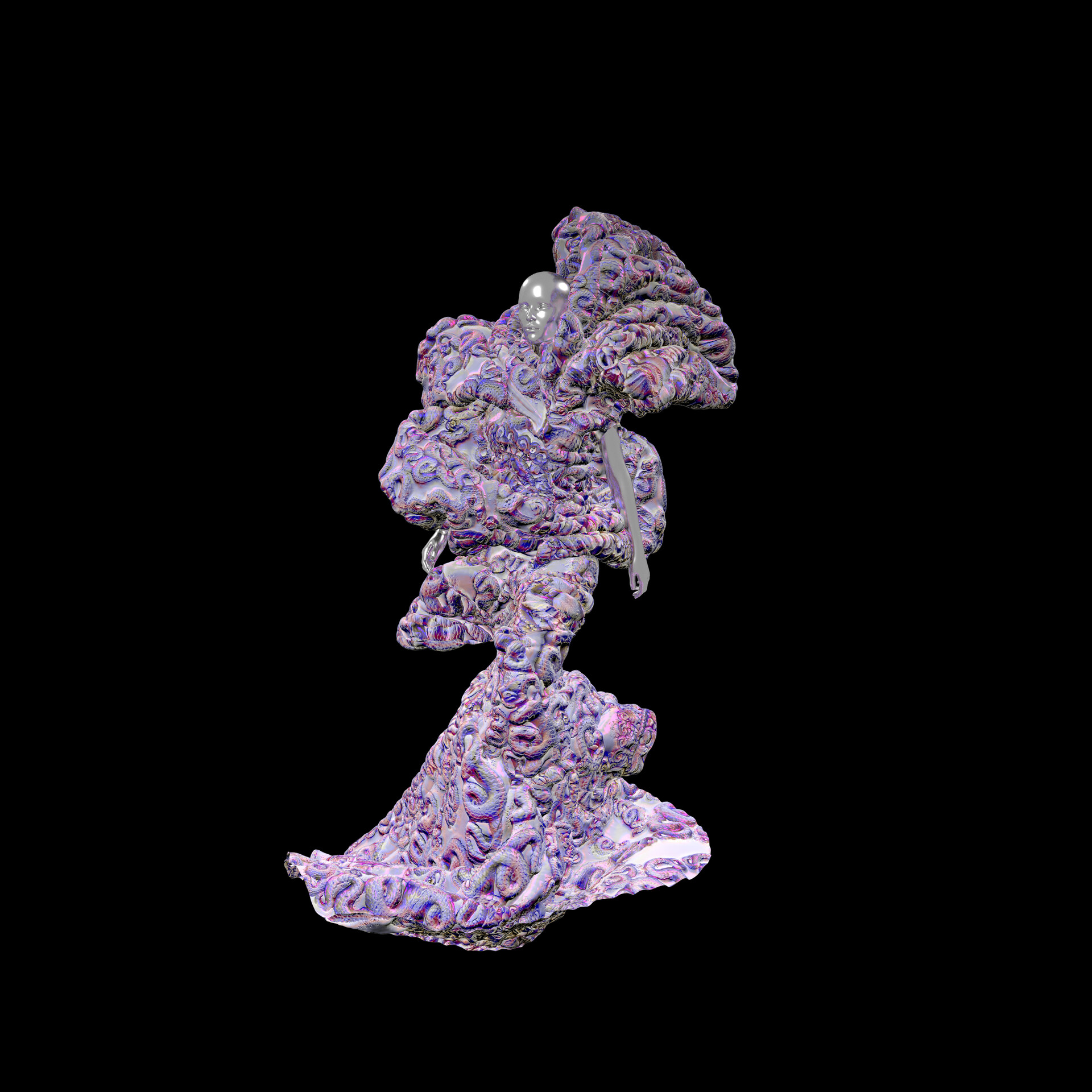 ArtStation - Venom AR Dress and Avatar Skin