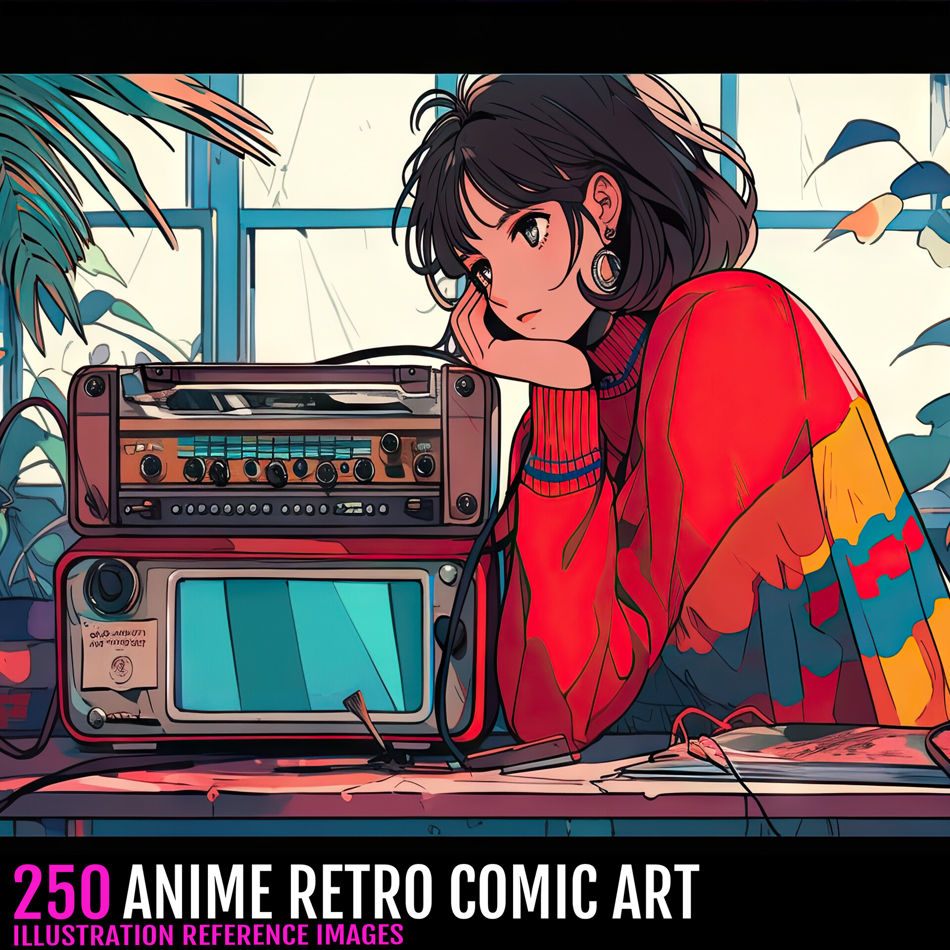 ArtStation - 250 ANIME RETRO COMIC ART / 4K