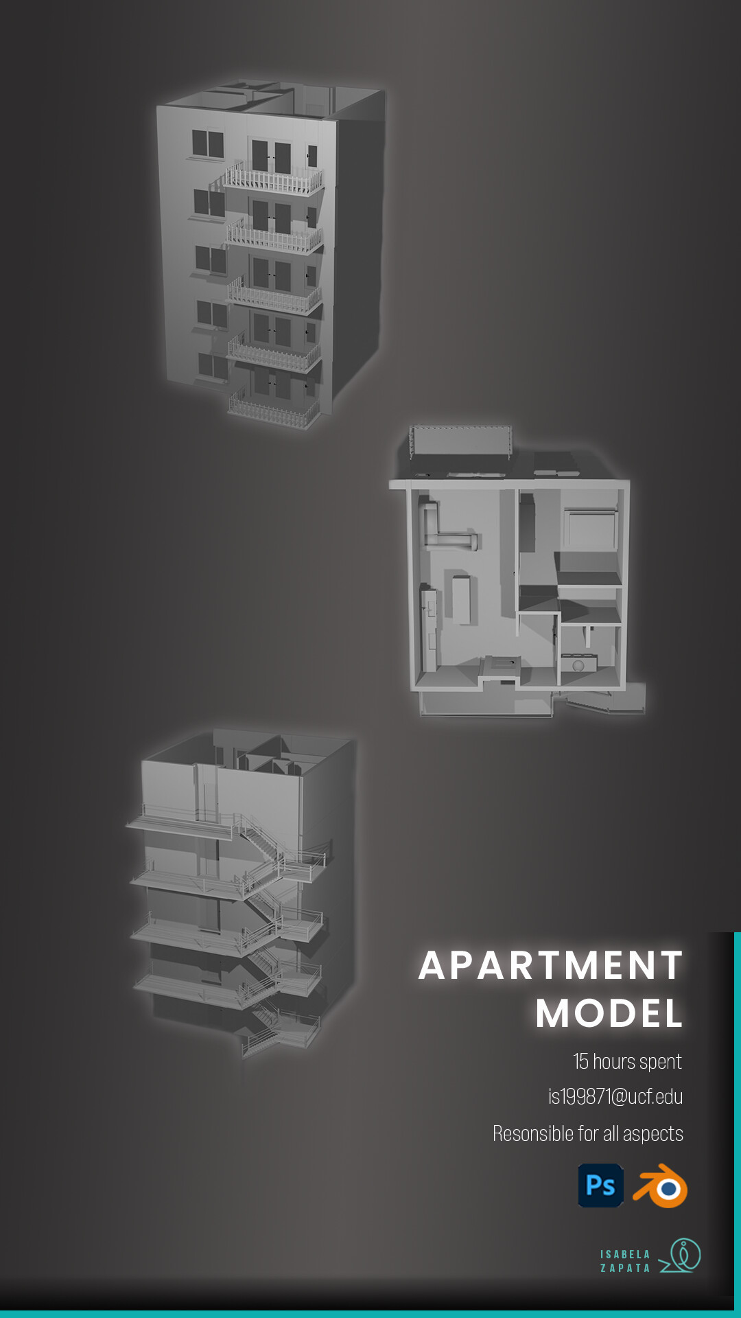 ArtStation - Apartment Model
