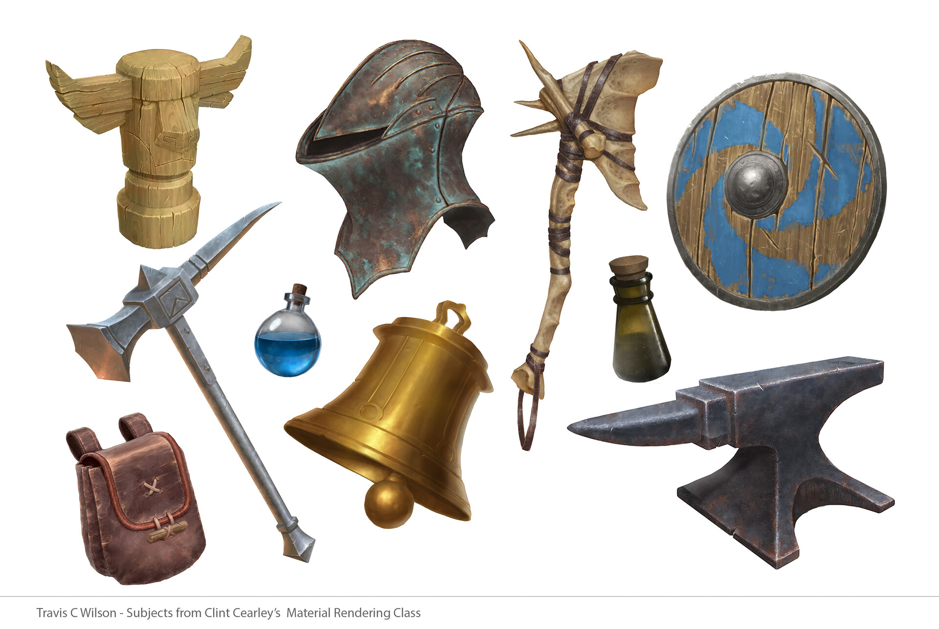 ArtStation - Fantasy Items and Props