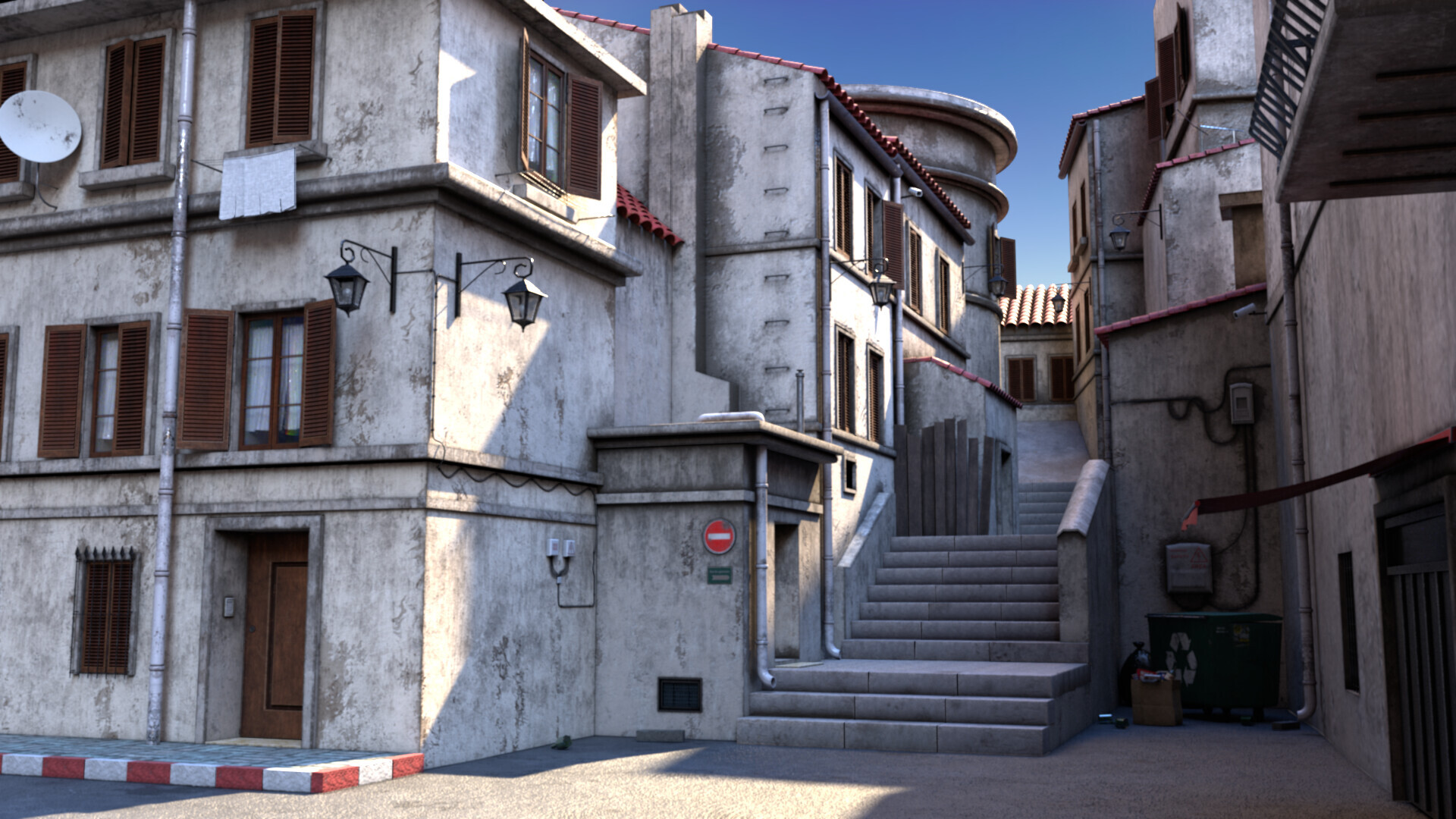 ArtStation - 3d street game level design