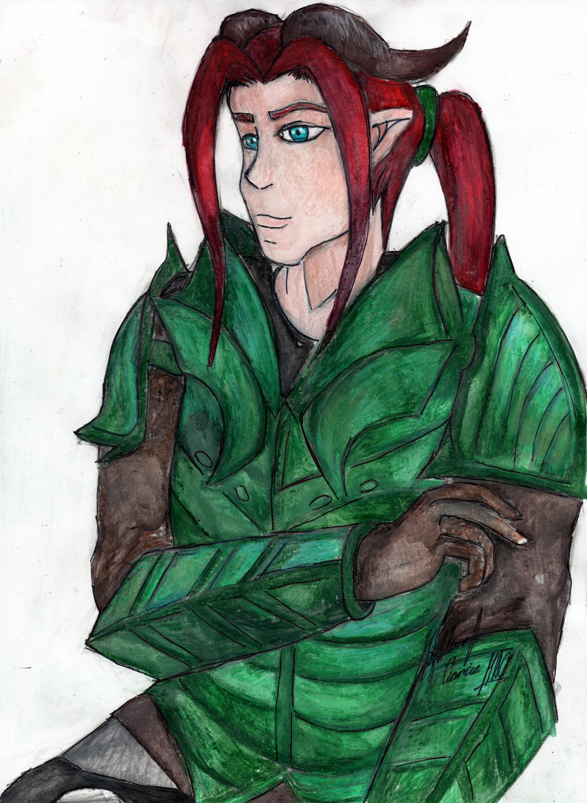 ArtStation - Neverwinter Nights - Valen Shadowbreath