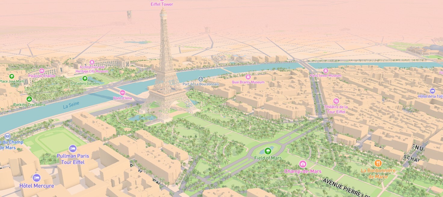 ArtStation - Mapbox maps. Standard style