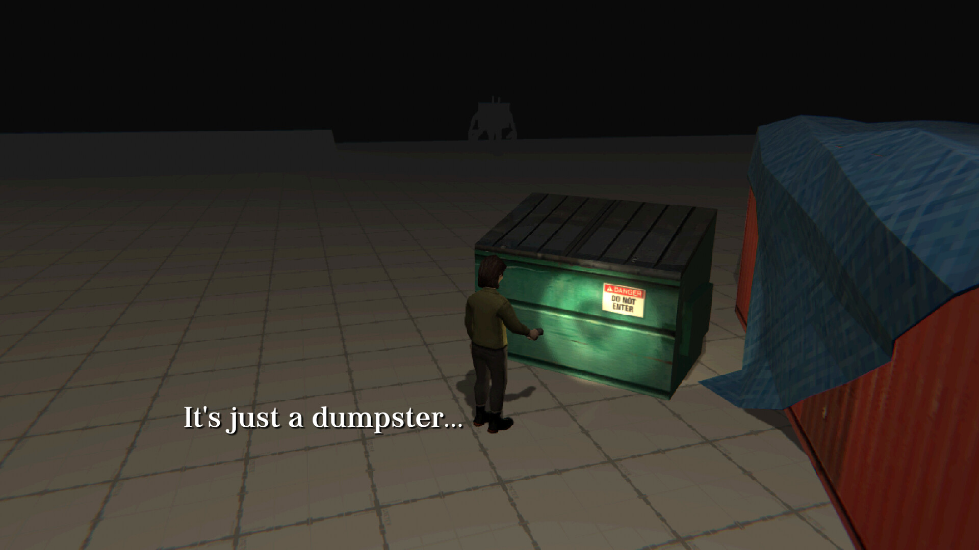 William Baldwin - Transformer (PS1-style horror game)