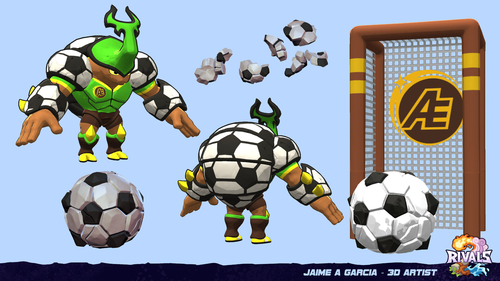 Jaime A Garcia [JAG] - Soccer Kragg Skin