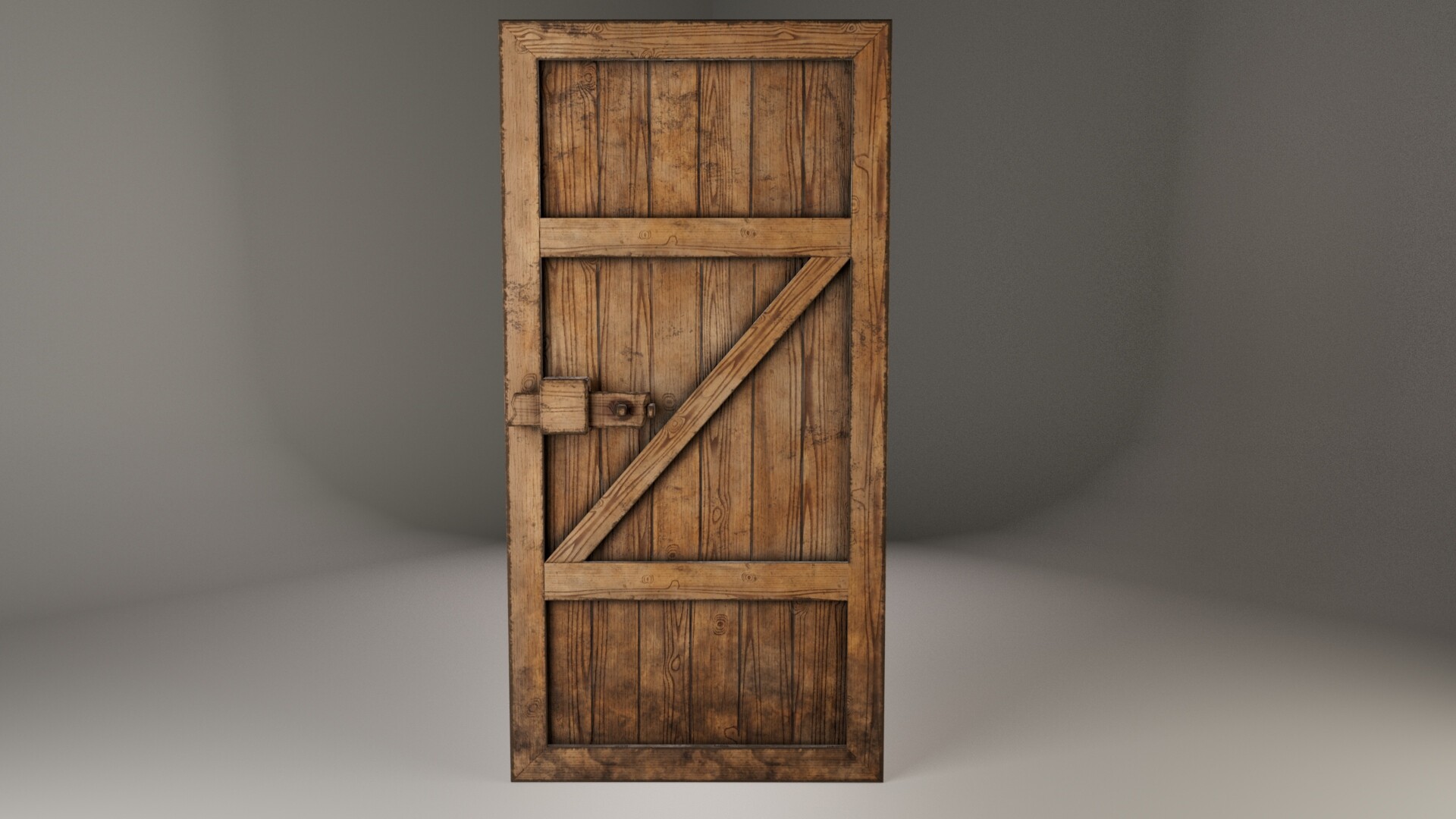 ArtStation - Wooden Door